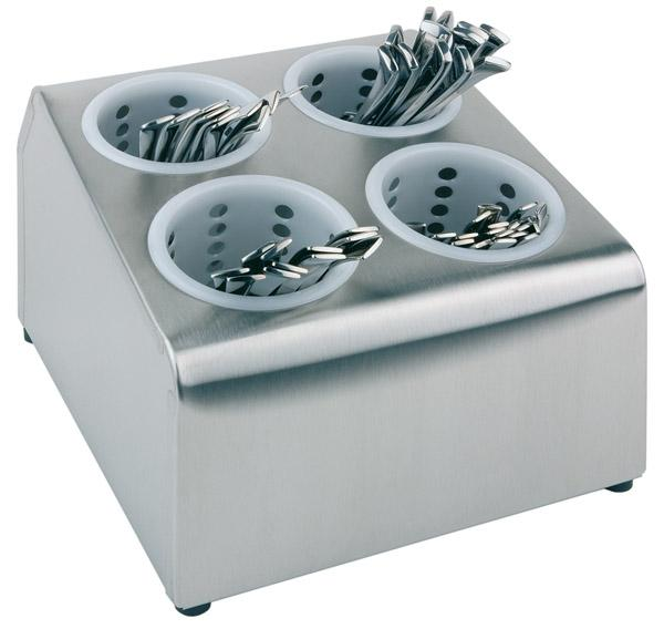 APS aterinteline neljä lokeroa 26x30cm rst/muovi | K-Ruoka Verkkokauppa