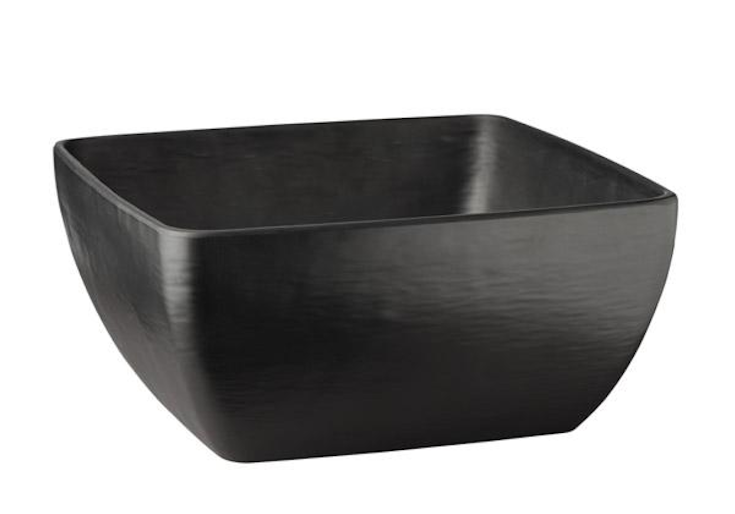 APS Slate kulho 25x25x12 cm 3,8 l liuskekivijäljitelmä musta melamiini — HoReCa-tukku Kespro