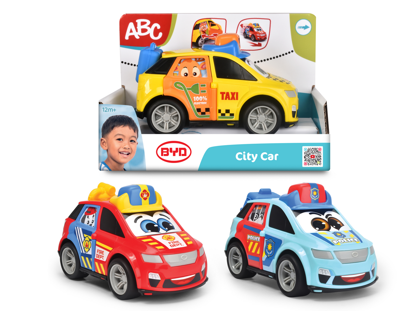 Dickie ABC City Car leikkiauto | K-Ruoka Verkkokauppa
