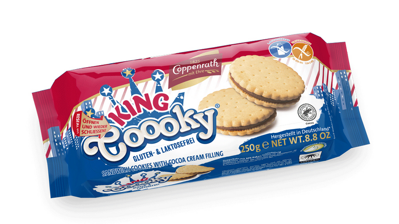 Coppenrath King coooky 250g kaakao gluteeniton RFA | K-Ruoka Verkkokauppa