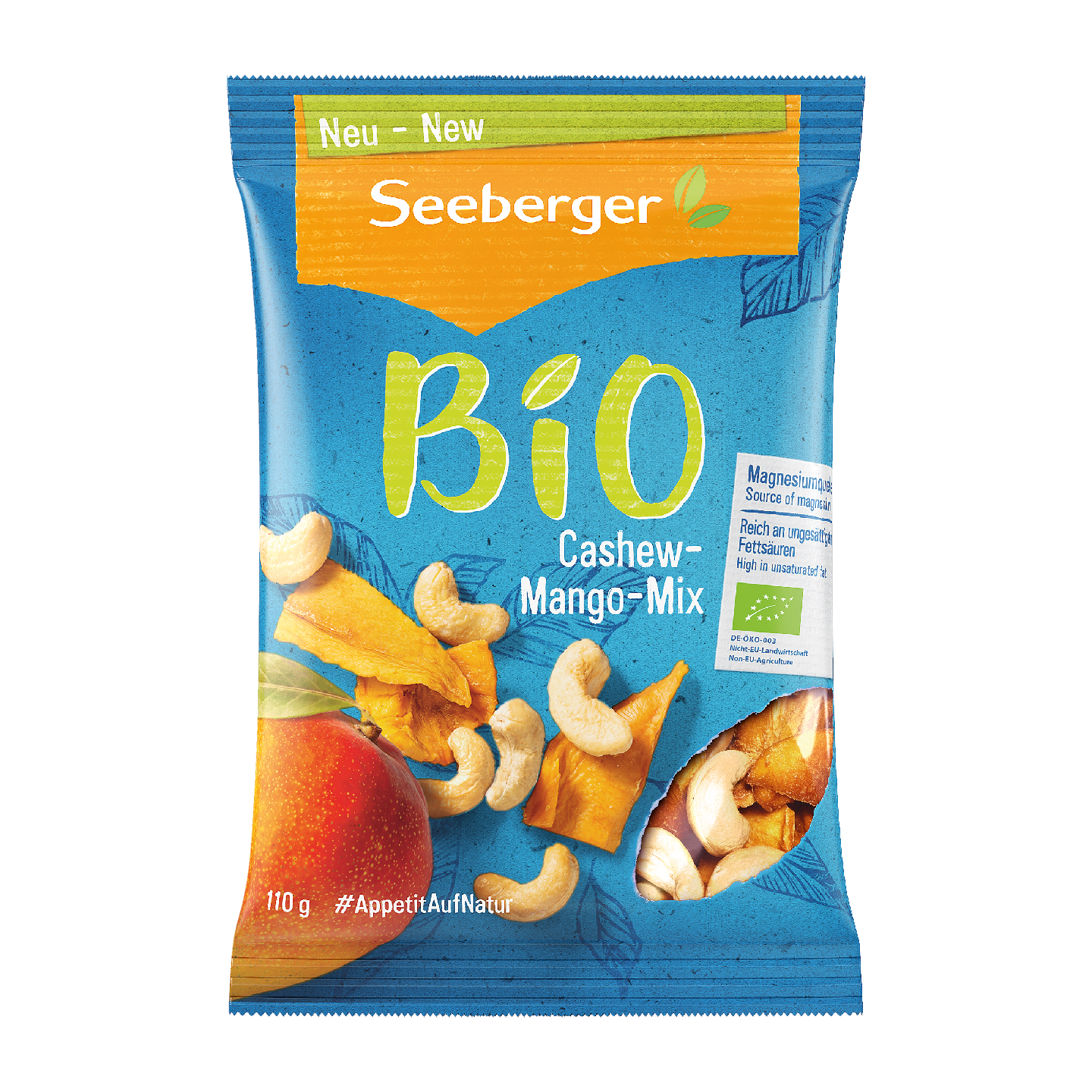 Seeberger cashew mangomix 110g luomu | K-Ruoka Verkkokauppa