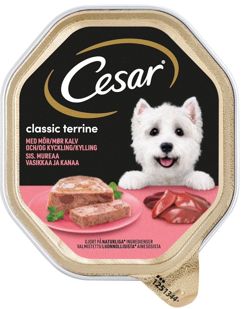 Cesar Classics 150g vasikanliha-kana — HoReCa-tukku Kespro