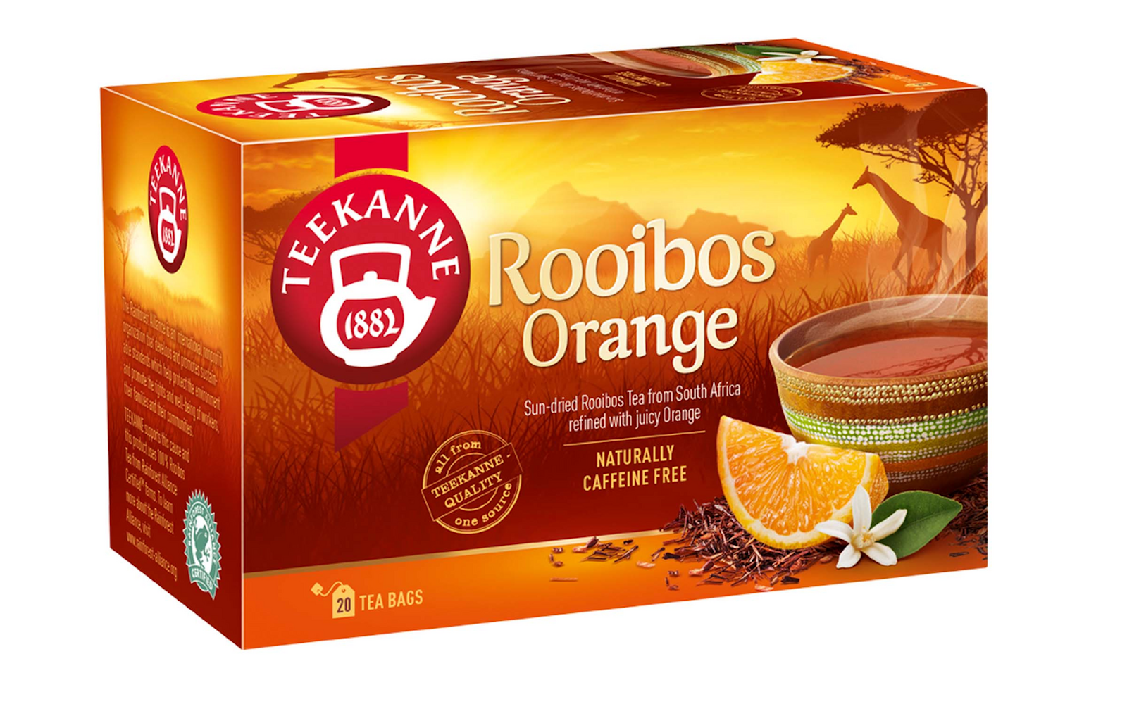 Teekanne rooibos 20ps appelsiini — HoReCa-tukku Kespro