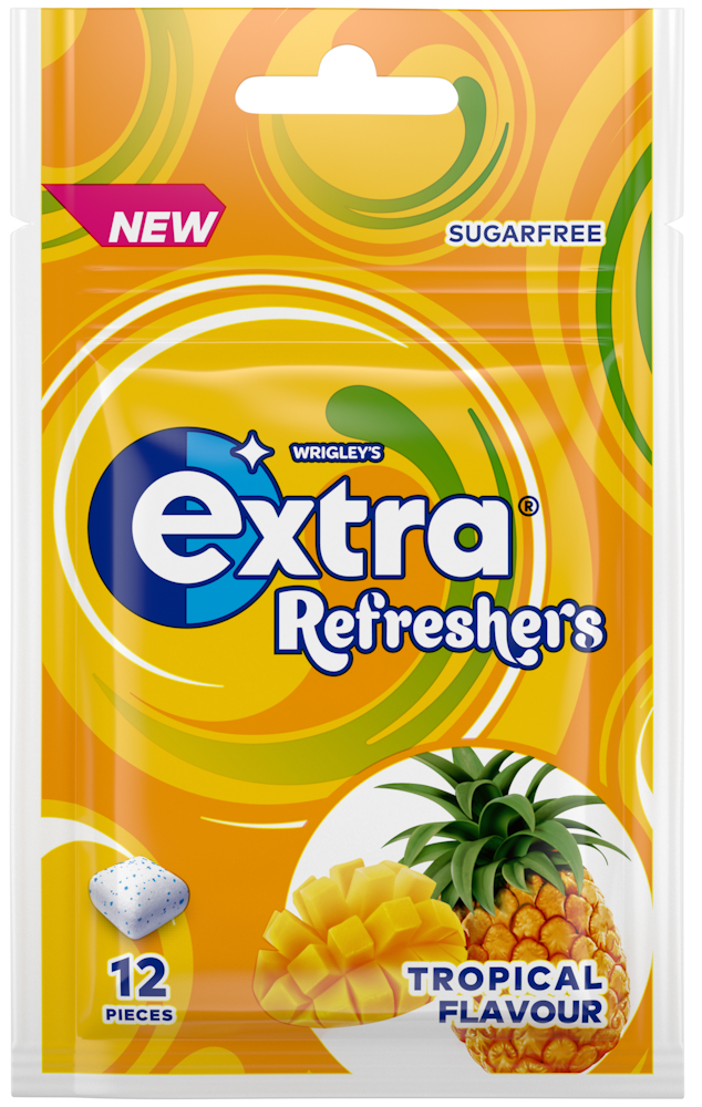 Extra Refreshers Tropical purukumi 26g — HoReCa-tukku Kespro