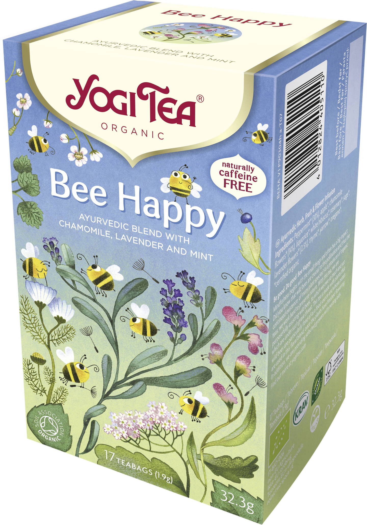 Yogi Tea Bee Happy tee 17x1,9g luomu | K-Ruoka Verkkokauppa