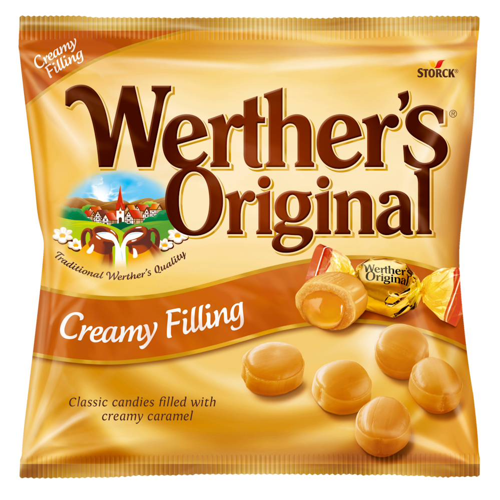 Werther's original 135g Creamy Filling kermakaramelli — HoReCa-tukku Kespro