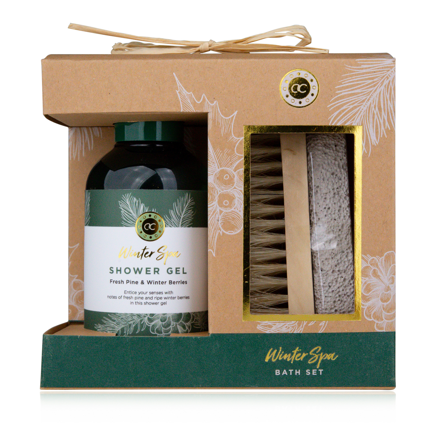 Winter Spa jalkojenhoitopakkaus Fresh Pine & Winter Berries | K-Ruoka Verkkokauppa