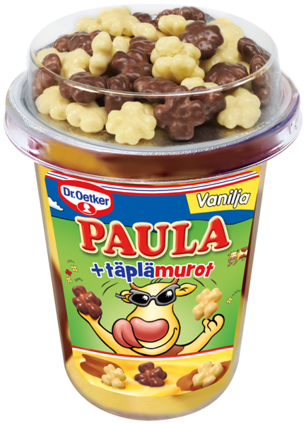 Dr. Oetker Paula vanilja-suklaa vanukas + täplämurot 125g | K-Ruoka ...