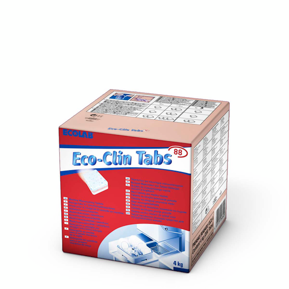 Ecolab Eco-Clin Tabs 88 koneastianpesuainetabletti 200kpl — HoReCa ...