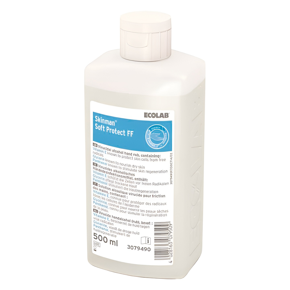 Ecolab Skinman Soft Protect FF käsidesinfiointiaine 500ml — HoReCa ...