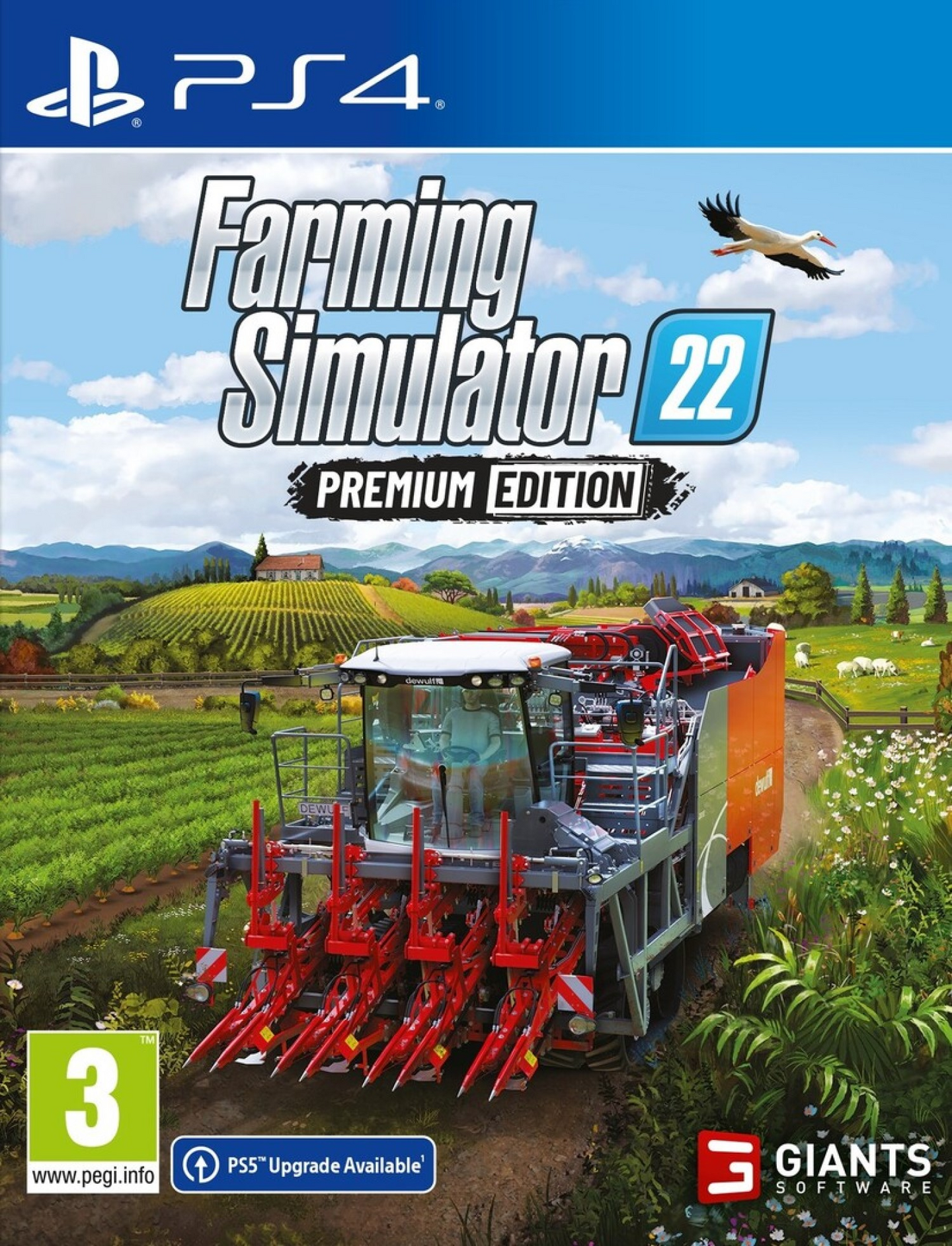Farming Simulator 22 Premium Edition PS4 -peli | K-Ruoka Verkkokauppa