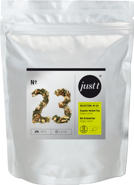 Just t Organic Herbal Tea Ginger Lemon 140g Luomu inkivääriä ja ...