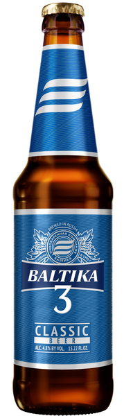 Baltika No 3 Classic 4,8% 45cl | K-Ruoka Verkkokauppa