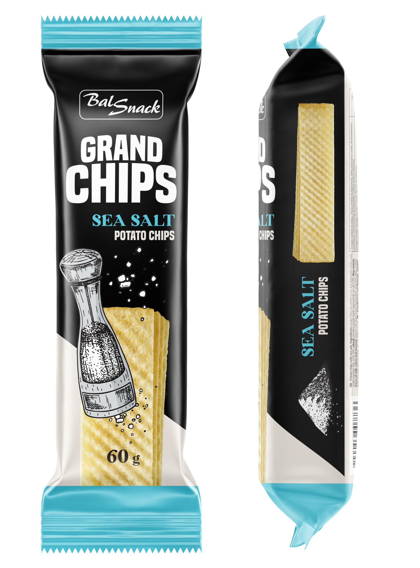 Grand Chips sea salt flavoured | K-Ruoka Verkkokauppa