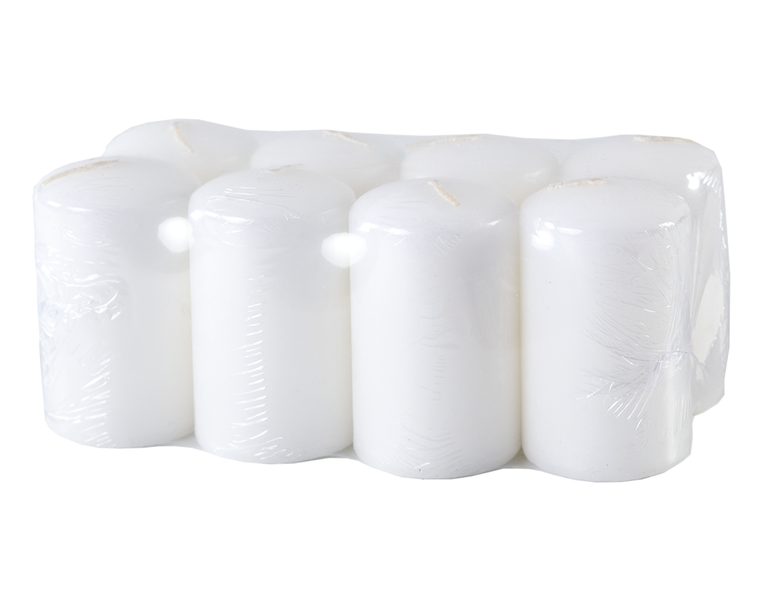 Hansa Candle kilokynttilä 8kpl valkoinen | K-Ruoka Verkkokauppa