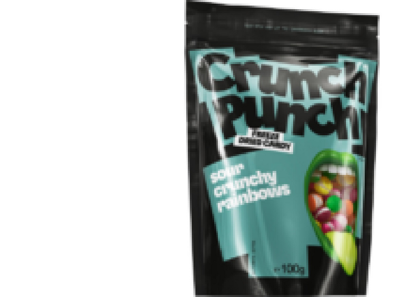 Crunch Punch Freeze Dried Candy Sour Crunchy Rainbows 50 g | K-Ruoka ...