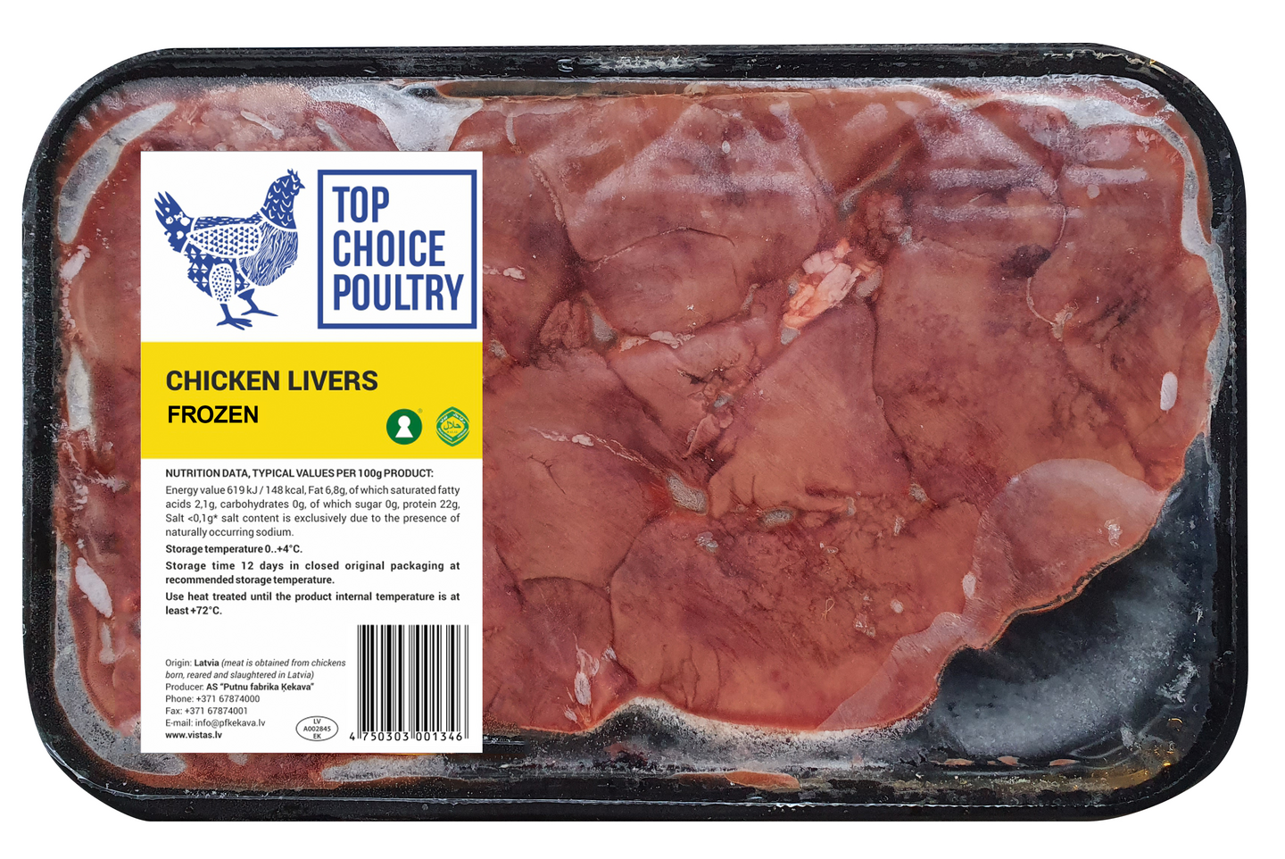 Top Choice Poultry Kanan maksa 500g LV | K-Ruoka Verkkokauppa