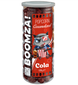 Boomza Popcorn Caramelized Cola 170 g | K-Ruoka Verkkokauppa