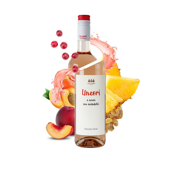 Asconi Uneori Moscato Rosé roseeviini 0,75l | K-Ruoka Verkkokauppa