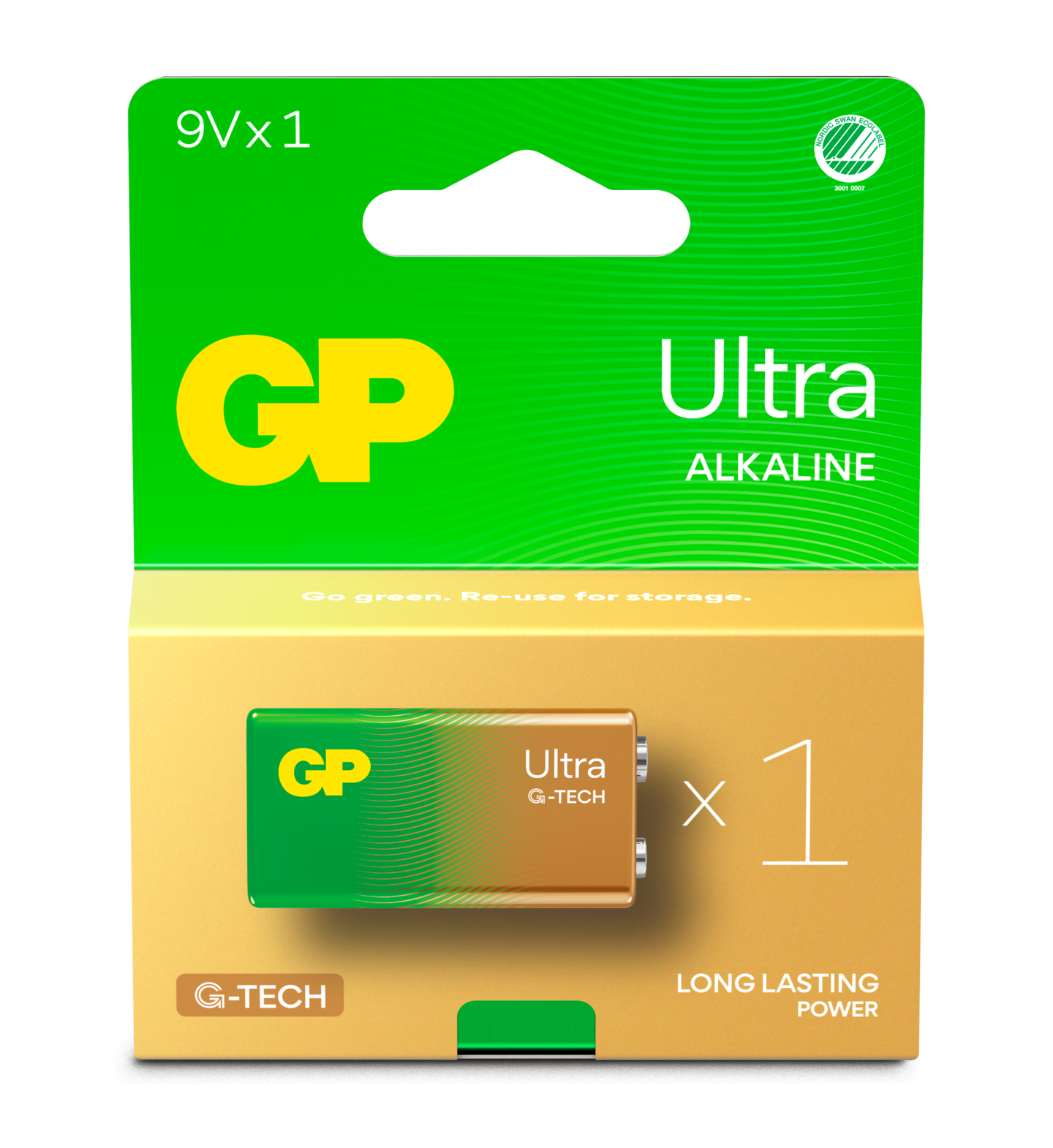 GP Ultra 9V 1604 -alkaliparisto | K-Ruoka Verkkokauppa