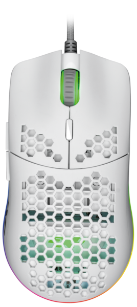 EXE Rifter RGB -pelihiiri, valkoinen | K-Ruoka Verkkokauppa