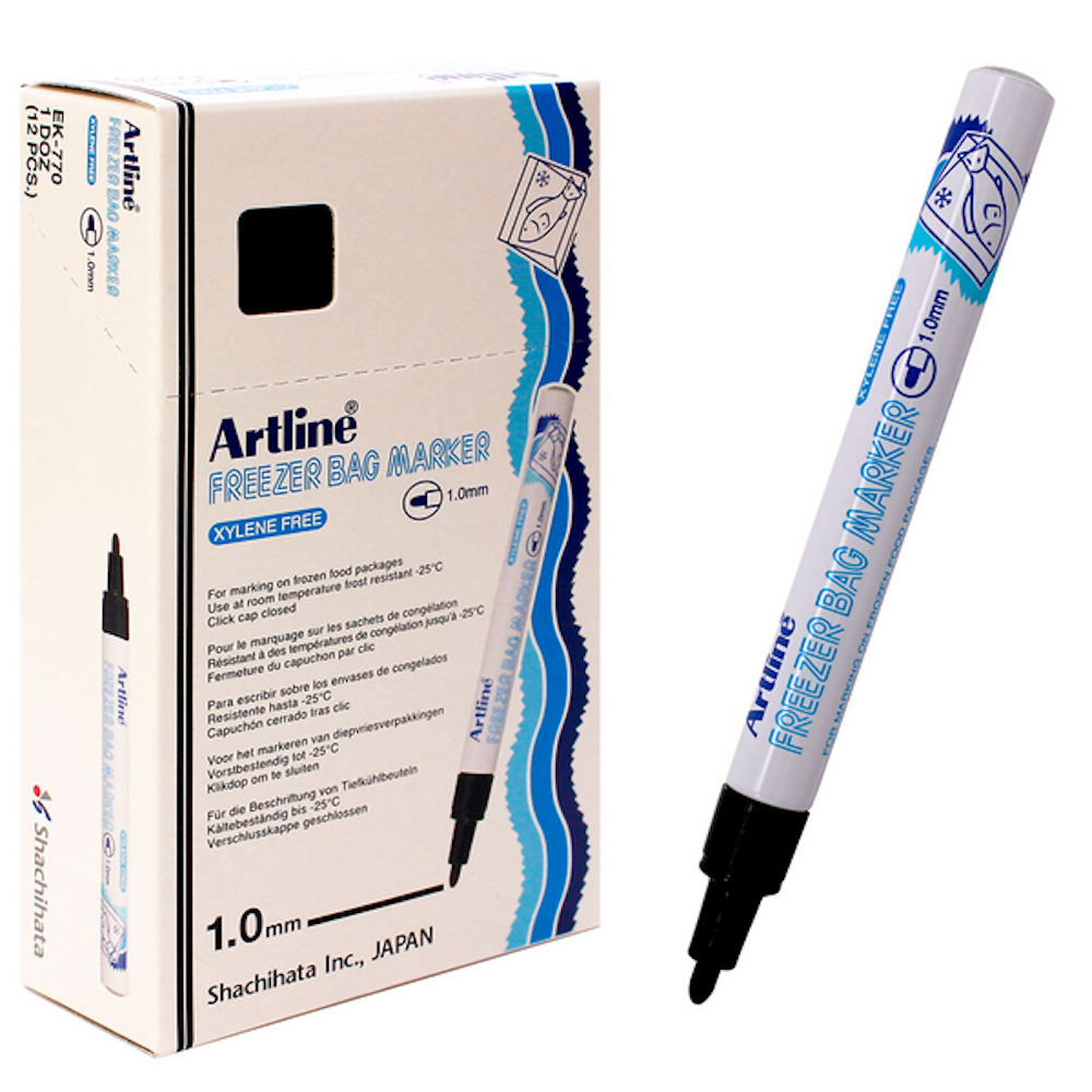 Artiline EK 770 pakastekynä musta 12 kpl — HoReCa-tukku Kespro