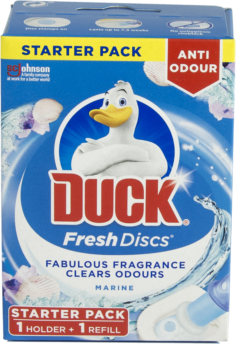 Duck Fresh Discs wc-raikastin 36ml Marine pidike+täyttö | K-Ruoka ...