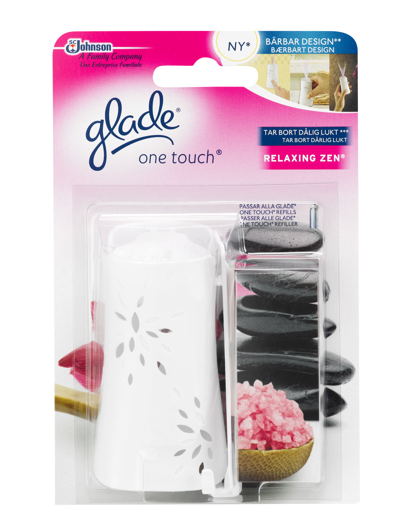 Glade One Touch minispray 10ml relaxing zen ilmanraikastin – K-Ruoka