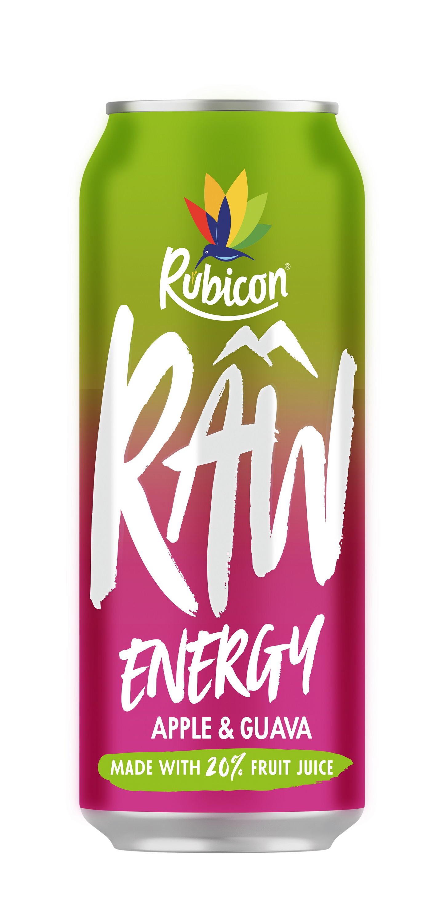 Rubicon Raw Energy Apple-Guava 0,5l | K-Ruoka Verkkokauppa