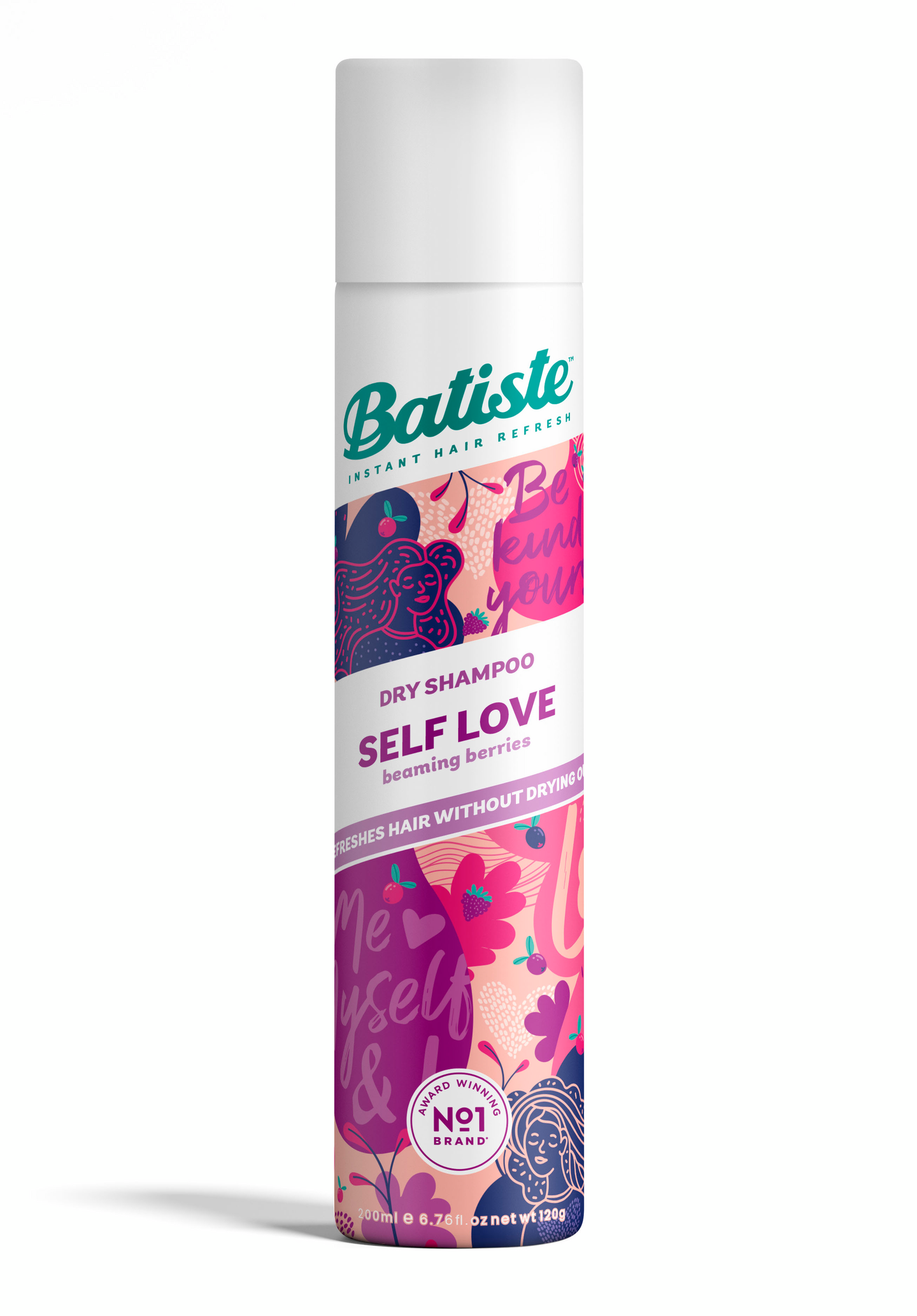 Batiste Kuivashampoo 200ml Self Love beaming berries | K-Ruoka Verkkokauppa