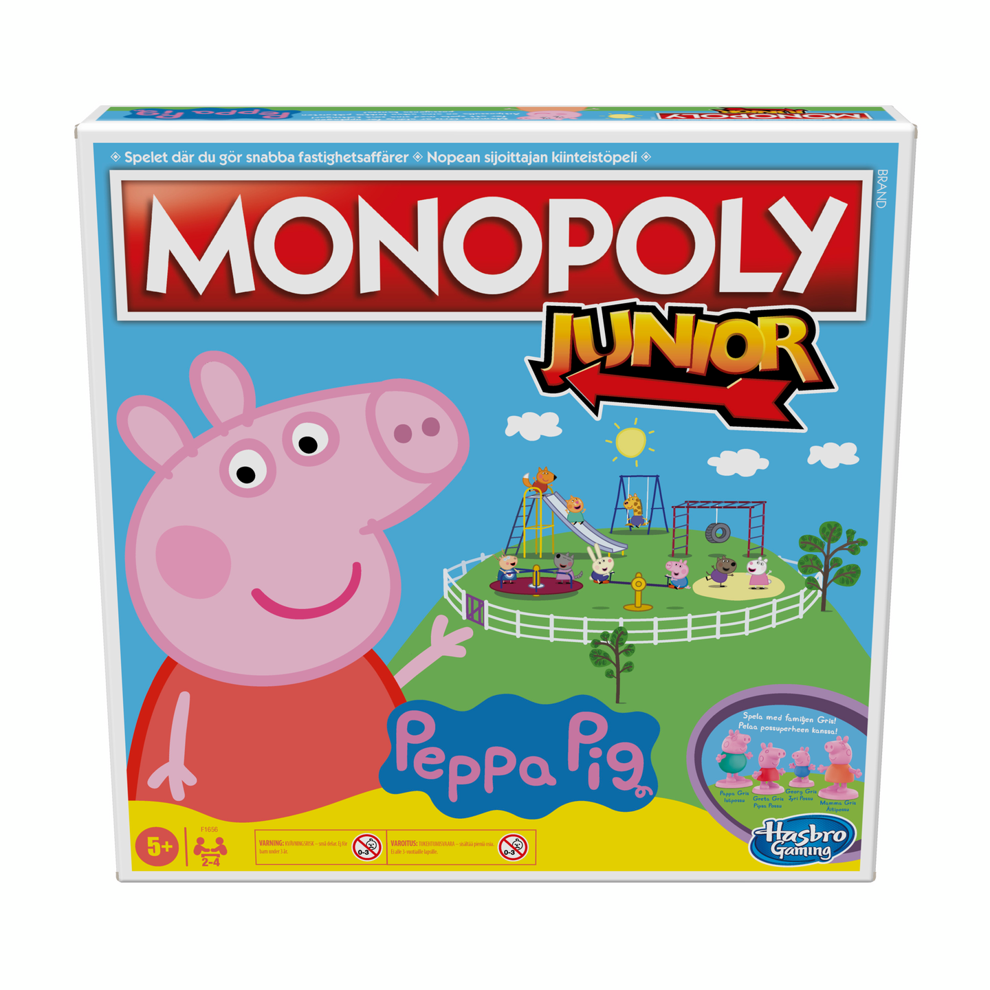 Monopoly Jr. Pipsa Possu peli | K-Ruoka Verkkokauppa