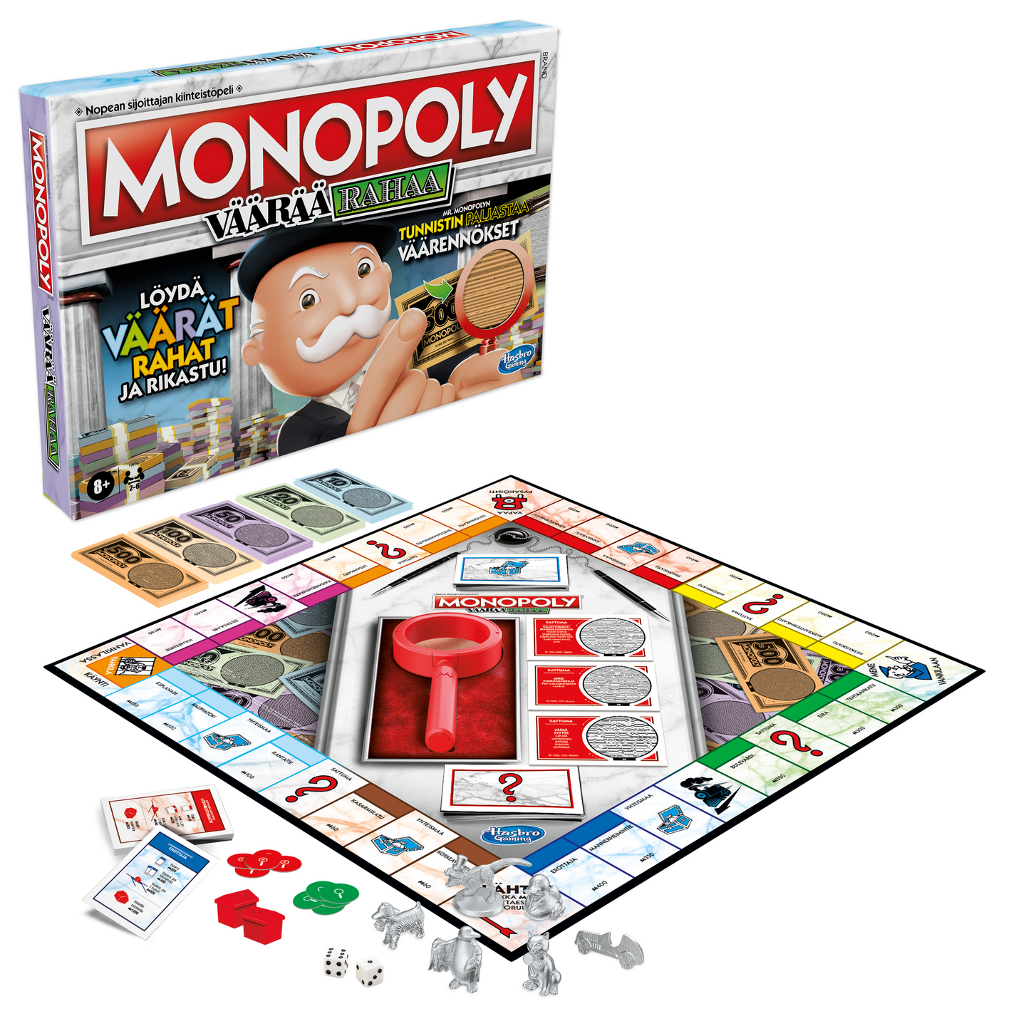 Monopoly väärää rahaa lautapeli | K-Ruoka Verkkokauppa