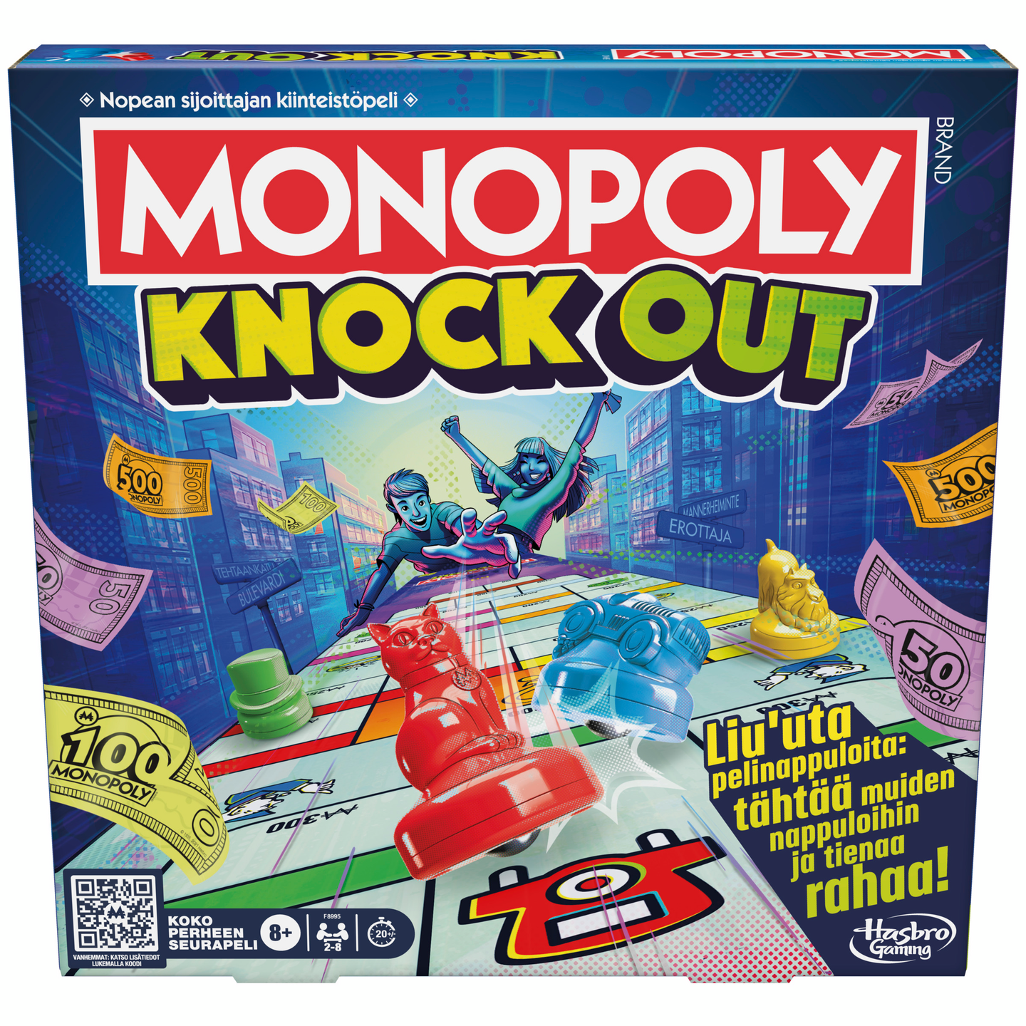 Monopoly Knockout peli | K-Ruoka Verkkokauppa