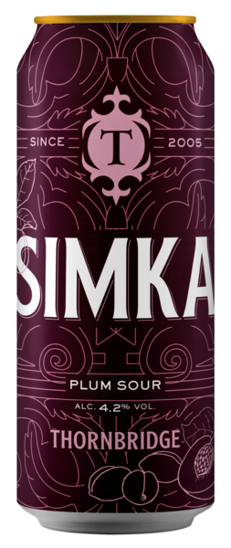 Thornbridge Simka Plum Sour 4,2% 44cl tlk | K-Ruoka Verkkokauppa