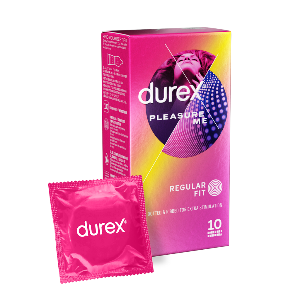 Durex kondomi 10kpl Pleasure Me — HoReCa-tukku Kespro