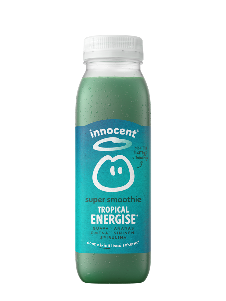 Innocent super smoothie 300ml tropical energise — HoReCa-tukku Kespro