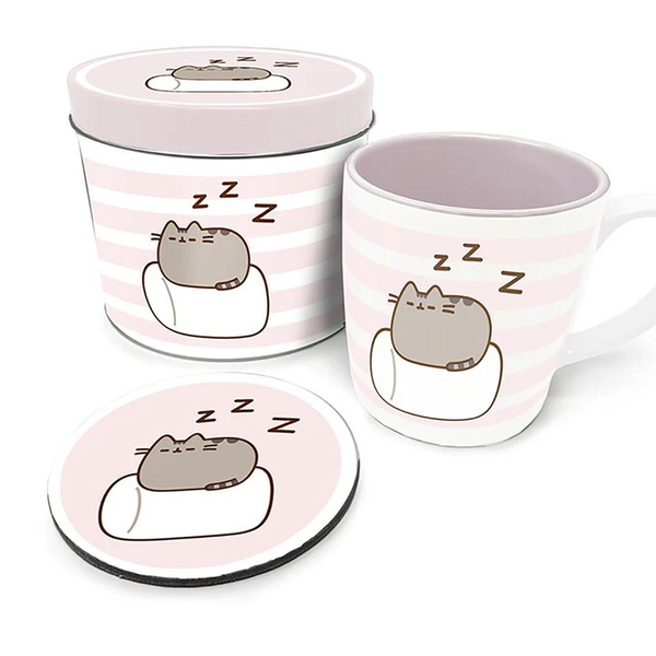 Pyramid Pusheen Marshmallow -muki ja alunen | K-Ruoka Verkkokauppa