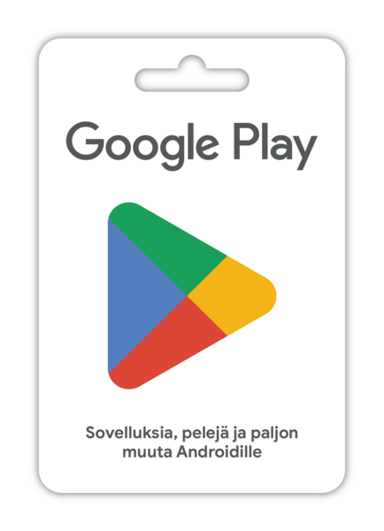 Google Play 5-200 EUR lahjakortti | K-Ruoka Verkkokauppa