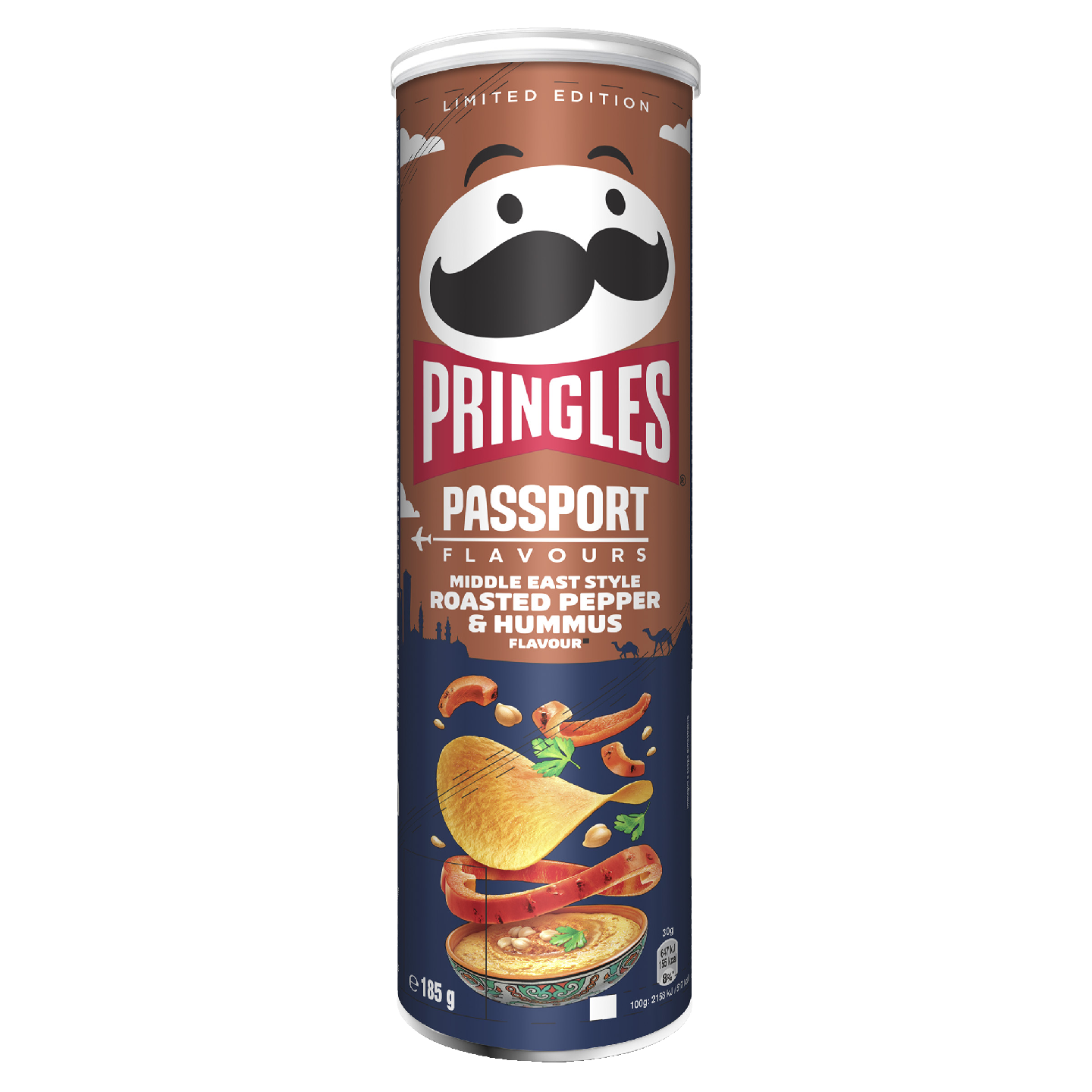 Pringles 185g Middle East Pepper & Hummus | K-Ruoka Verkkokauppa