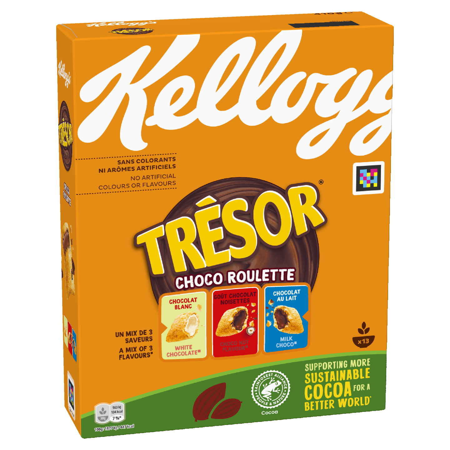 Kellogg's Tresor Choco Roulette 410g | K-Ruoka Verkkokauppa
