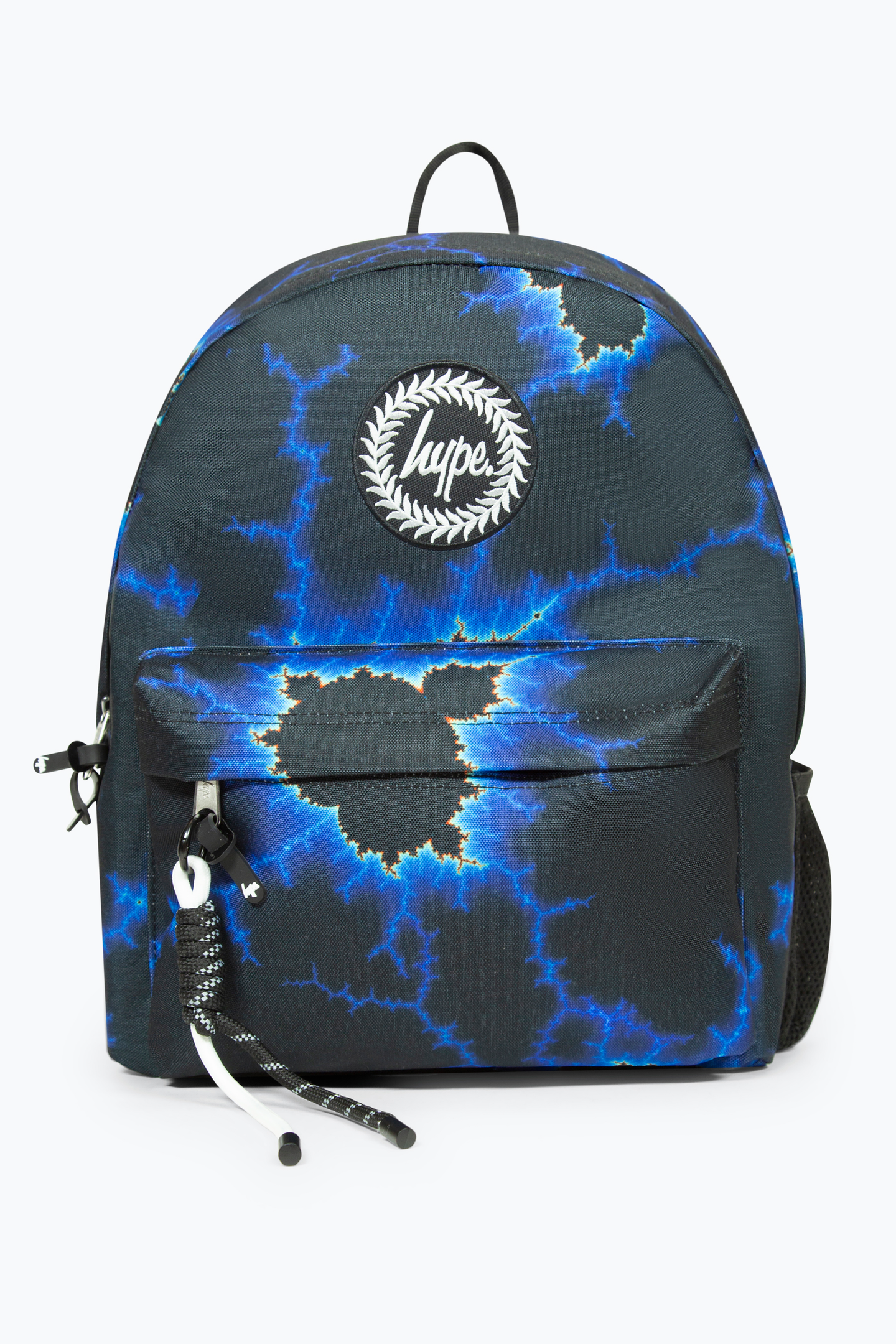 Hype Black blue lightning badge reppu | K-Ruoka Verkkokauppa