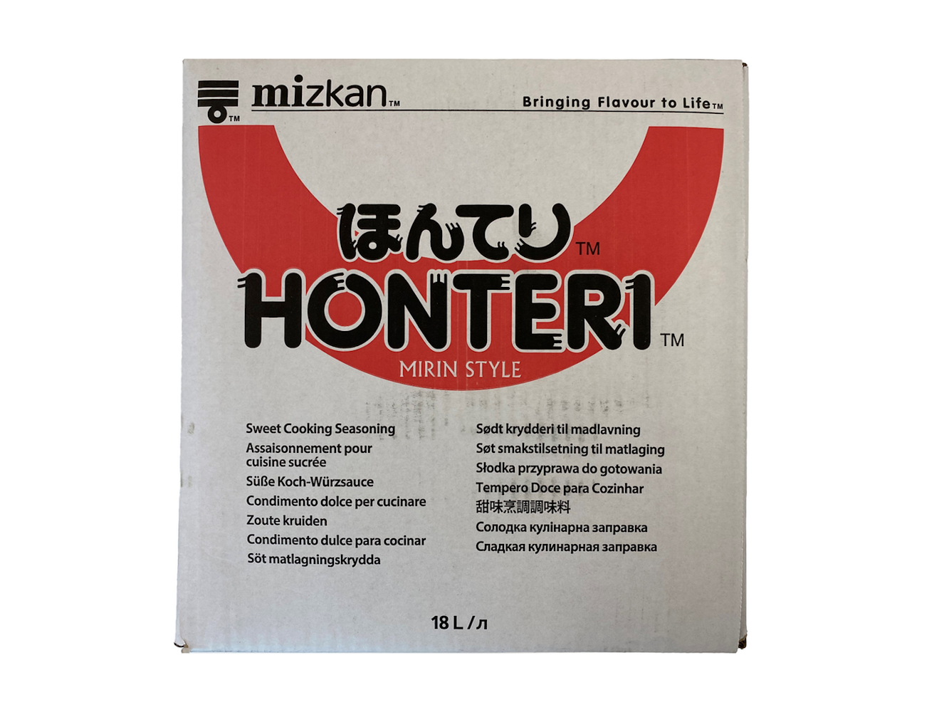 Mizkan Honteri Mirin riisiviinietikka makea 18l — HoReCa-tukku Kespro