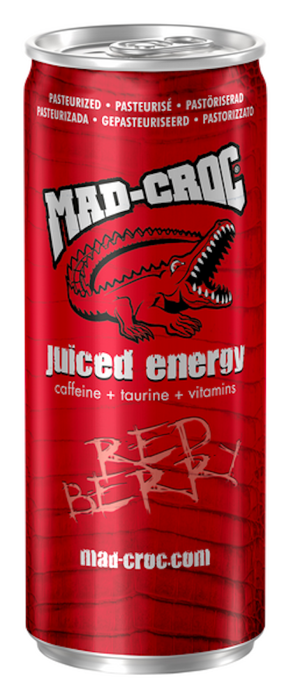 Mad-Croc energiajuoma Punainen Marja 0,25l — HoReCa-tukku Kespro