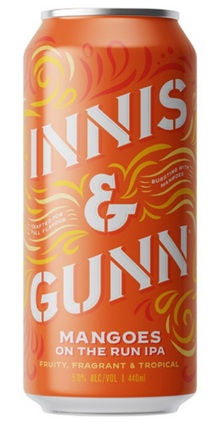 Innis&Gunn Mangoes Run IPA olut 5% 0,44l | K-Ruoka Verkkokauppa