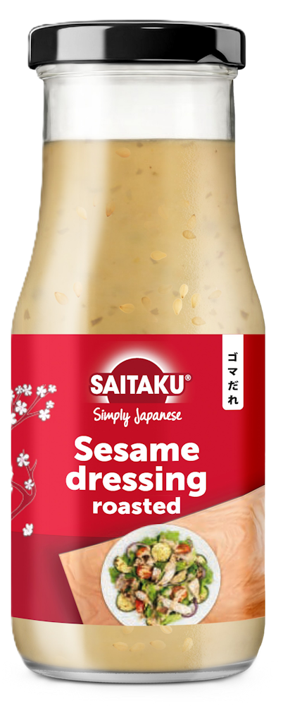 Saitaku Roasted sesame dressing kastike 150ml — HoReCa-tukku Kespro
