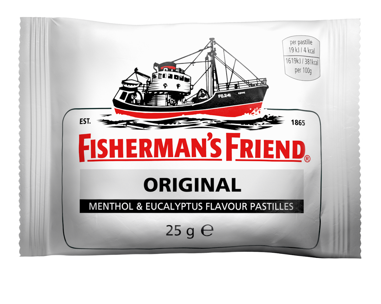 Fisherman´s Friend Original 25g — HoReCa-tukku Kespro