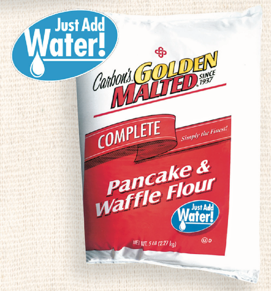 Golden Malted Complete vohveli- ja lettujauho 6 x 2,27 kg — HoReCa-tukku Kespro