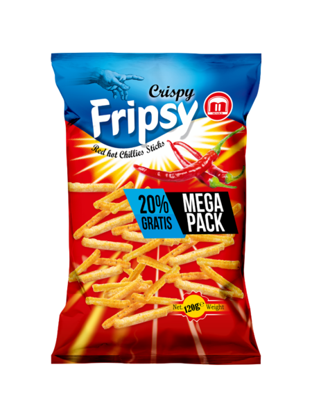 Fripsy Sticks Chili 120g | K-Ruoka Verkkokauppa