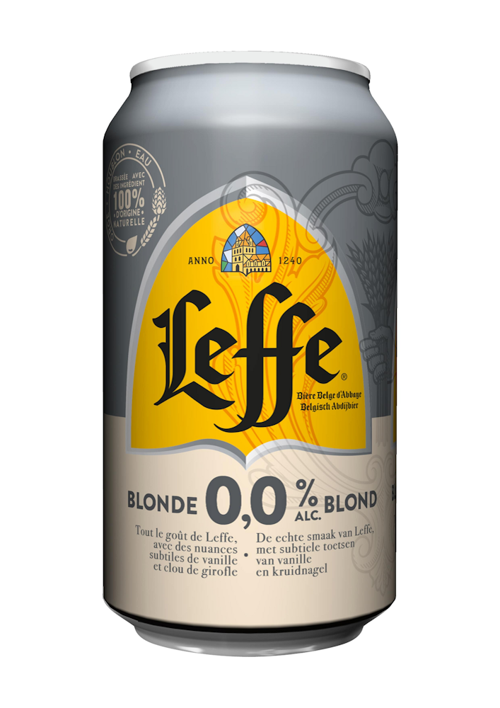 Leffe Blonde olut 0,0% 0,33l — HoReCa-tukku Kespro