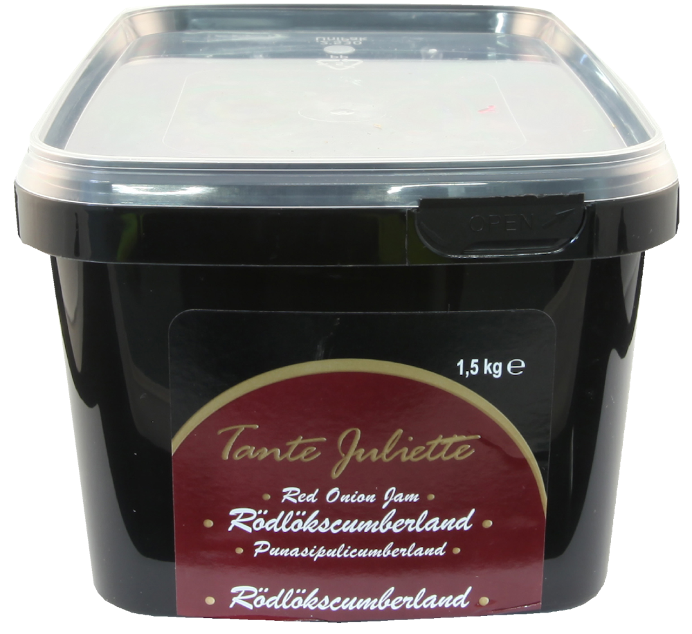 Ridderheims Tante Juliette Punasipuli-cumberlandkastike 1,5kg — HoReCa ...